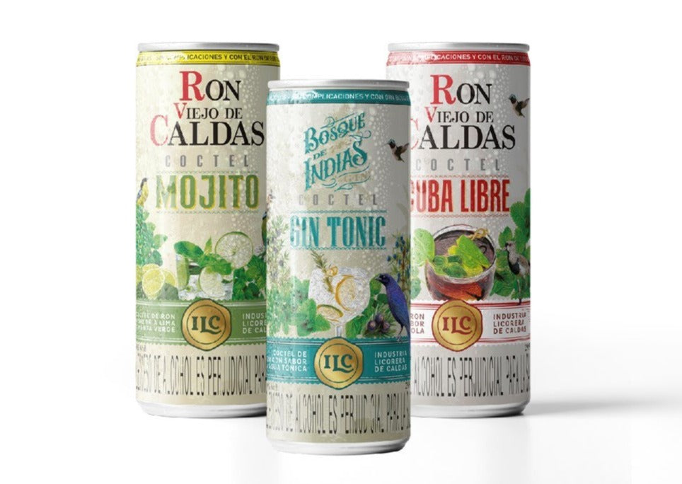 Cóctel Ron Viejo de Caldas - 295ml – La Careta Licores de La 70 ...